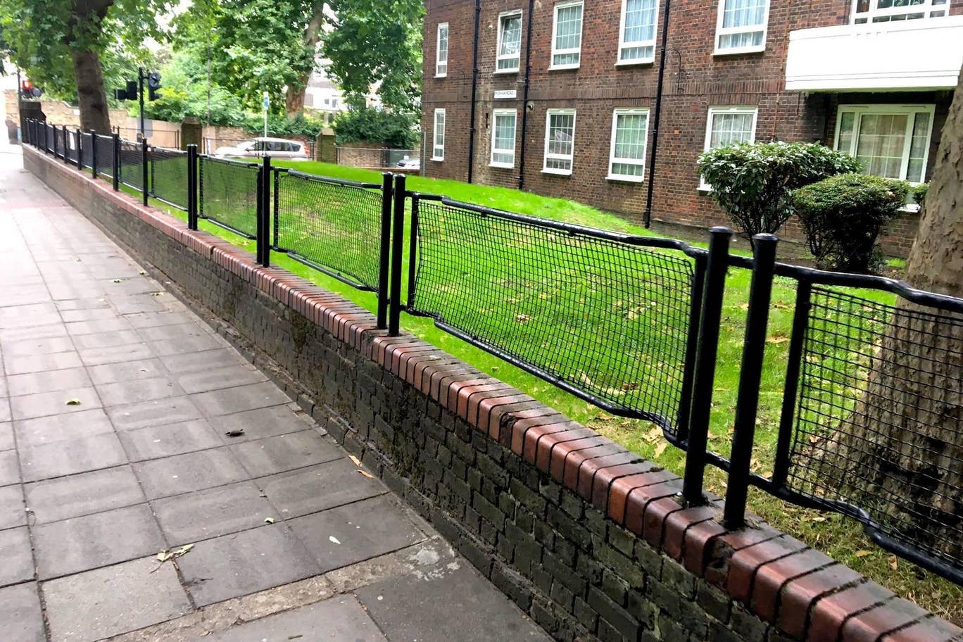 Railings Made From World War Two Stretchers - Brave Scout - WW2 in ...