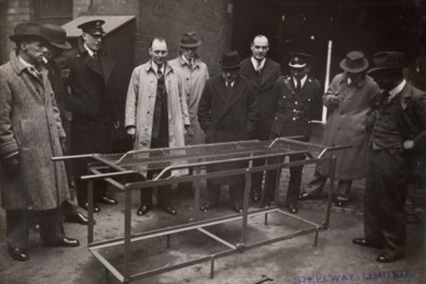 Railings Made From World War Two Stretchers - Brave Scout - WW2 in ...